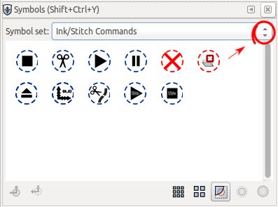 Visual Commands - Ink/Stitch